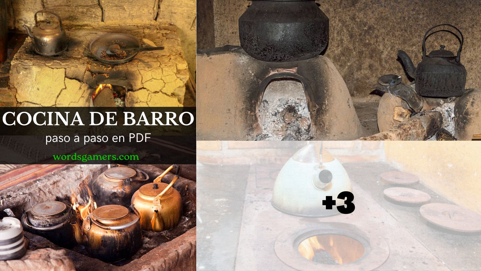 MANUAL PARA CONSTRUIR UNA COCINA DE BARRO A LEÑA